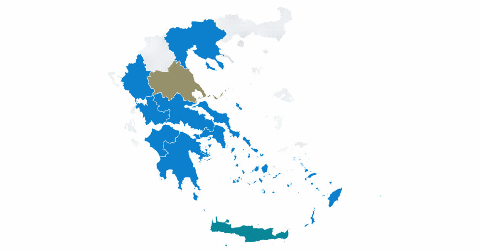 Αυτοδιοικητικές εκλογές '23: Ο χάρτης των Περιφερειών - Atlantea