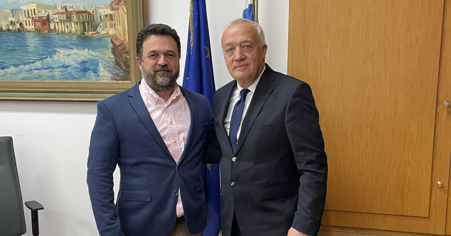 Συνάντηση Μ. Καφούρου με τον Γ.Γ. του Υπουργείου Αγροτικής Ανάπτυξης ...