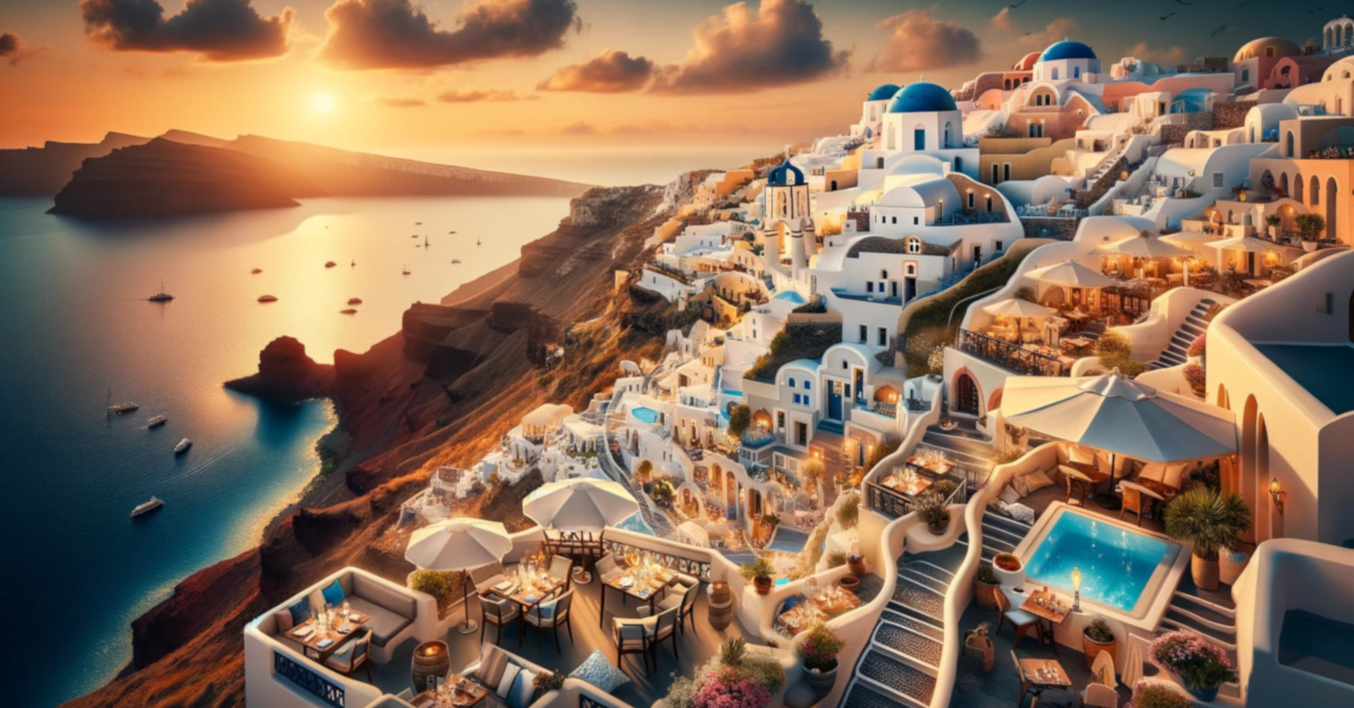 Σαντορίνη: Σφηνάκια επιχειρείν - Atlantea